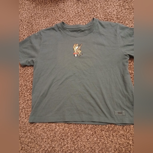 Life Is Good | Tops | Womens Green Life Is Good Graphic Tee | Poshmark